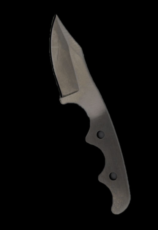 S1027 CLIP POINT MINI NECKER BLADE BLANK - KNIFE MAKING KITS